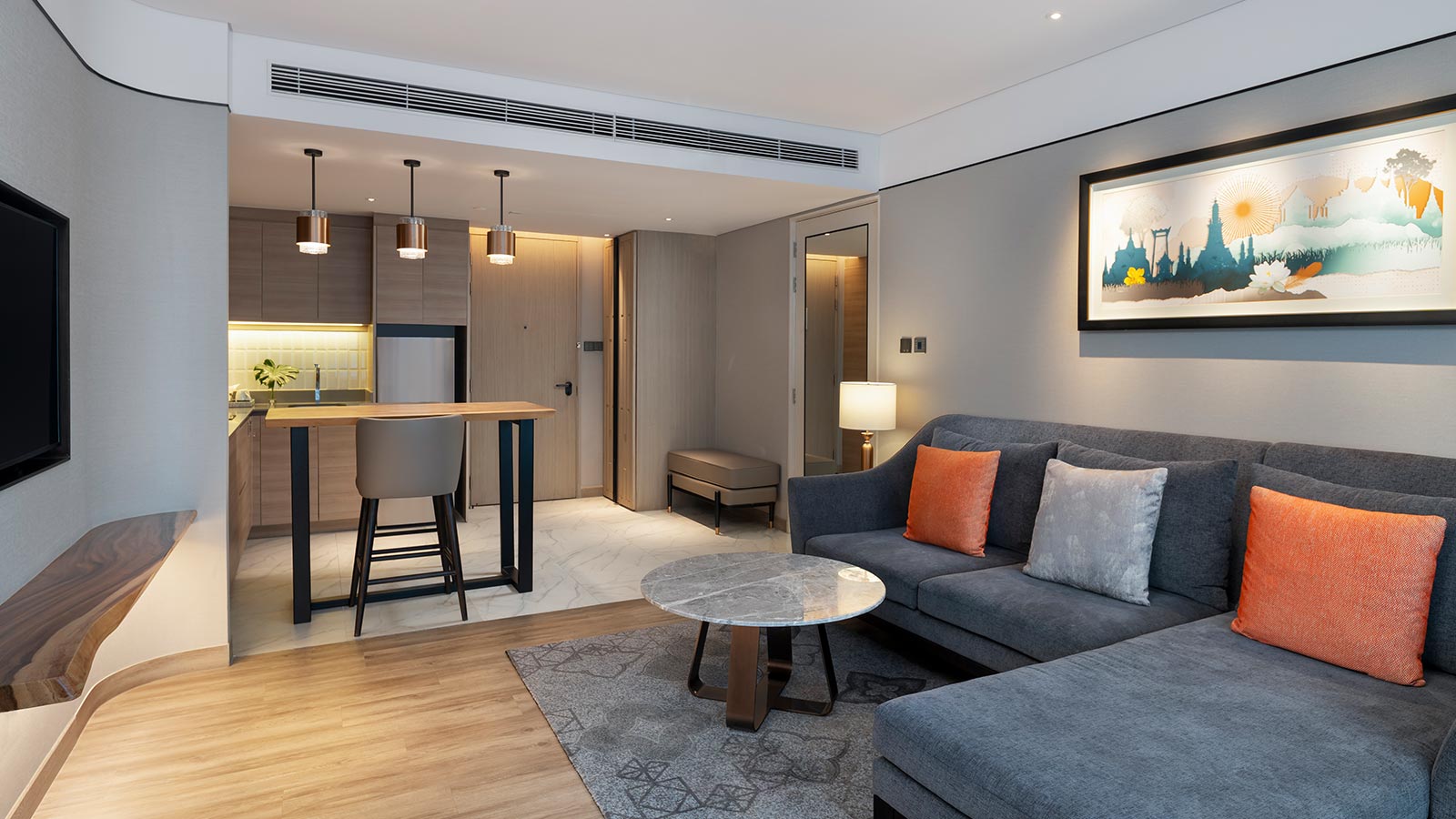 Suites Bangkok | Club Two Bedroom Corner Suite at Amari