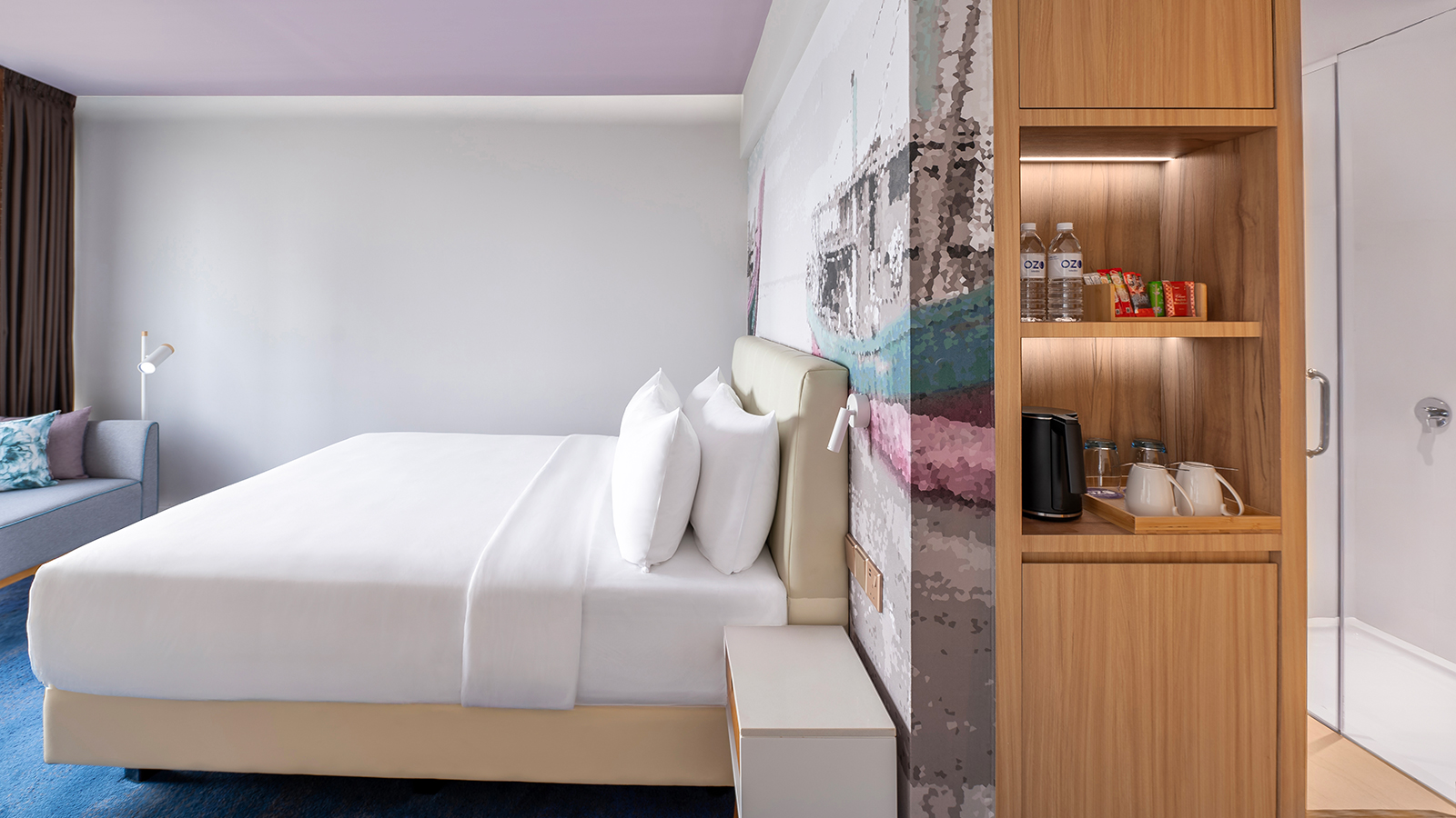 Deluxe Lake View King or Twin Room | 26 sqm | OZO Medini Malaysia
