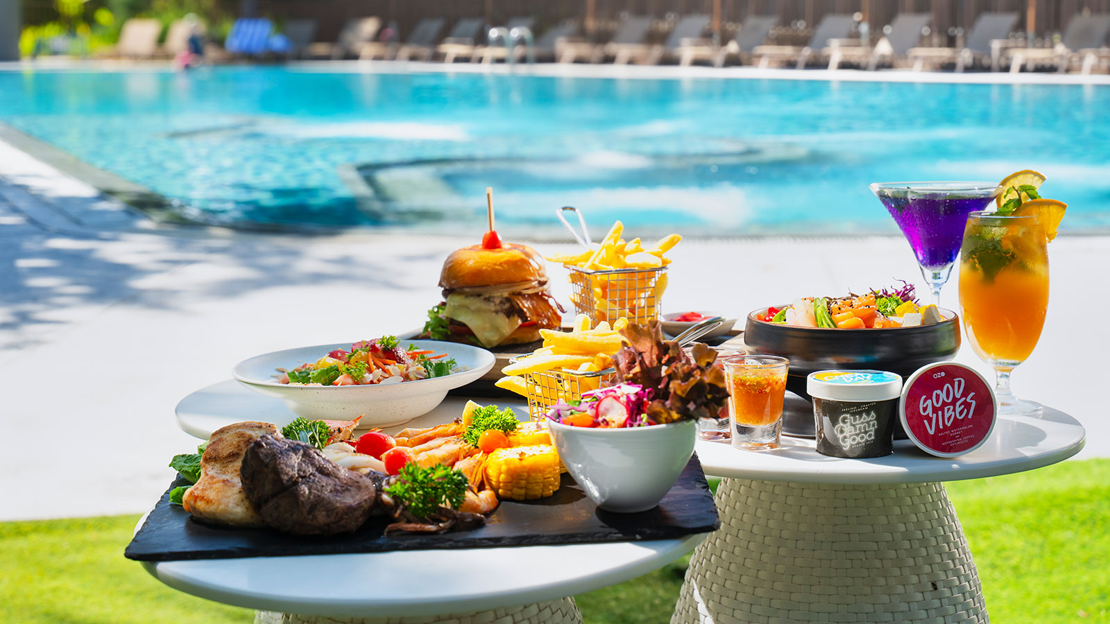 Restaurant Kata | THIRST Pool Bar & Eatery at OZO Hotel
