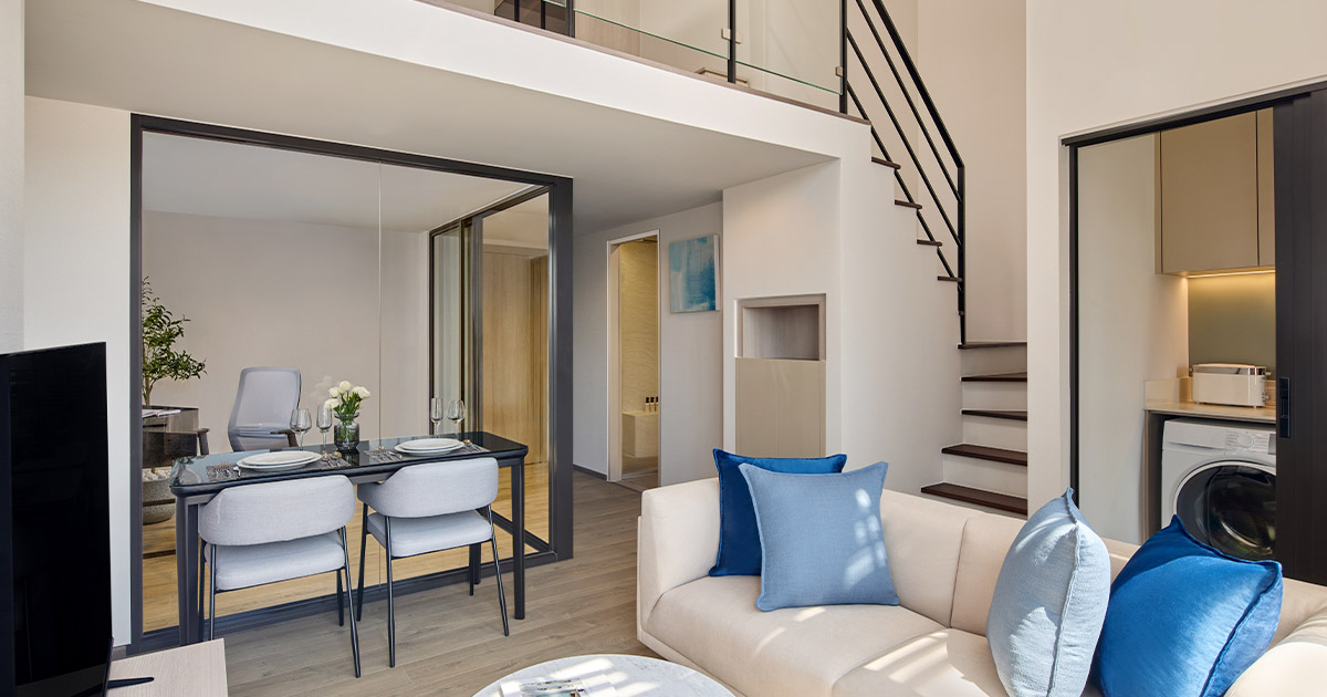 Bangkok Loft Apartment | Grand Deluxe One Bedroom Loft - Plus